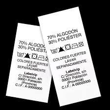 Labels - Protectextil